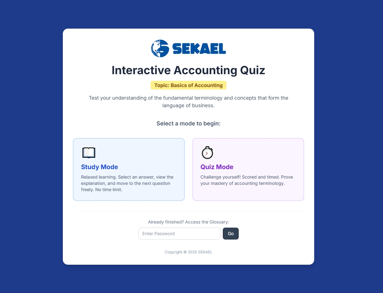 Sing & Solve Accounting: Remember the 5 Building Blocks - SEKAEL